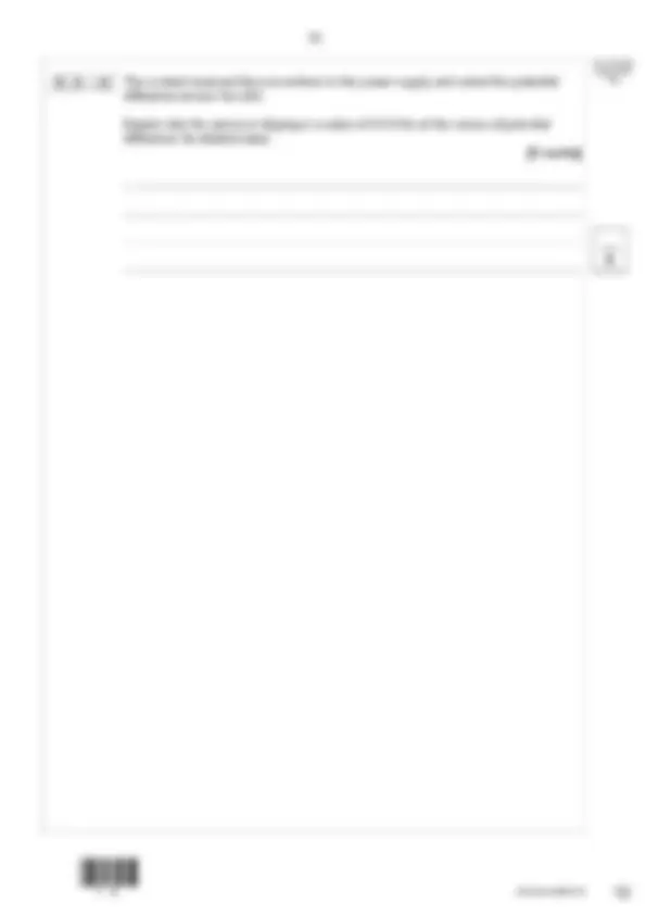 2025 AQA GCSE PHYSICS 8463/1H Higher Tier Paper 1 QP + Mark Scheme ...