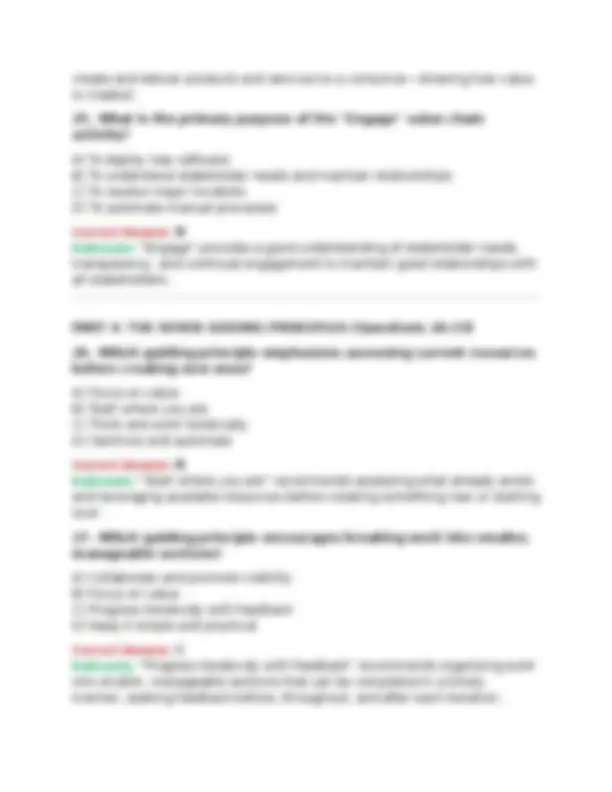 ITIL 4 FOUNDATION FINAL EXAM, 2026/2027 – 50-QUESTION IT SERVICE ...