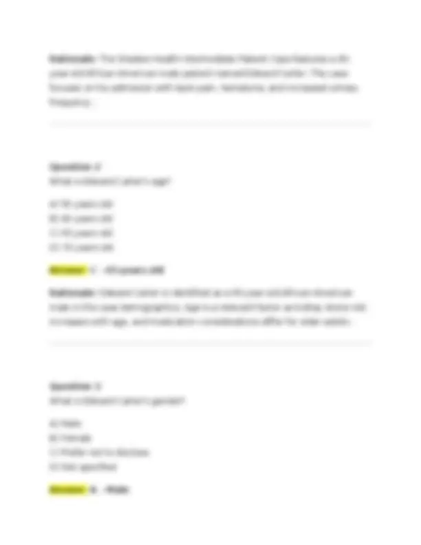 EDWARD CARTER SHADOW HEALTH INTERMEDIATE PATIENT CASE RESULTS ...