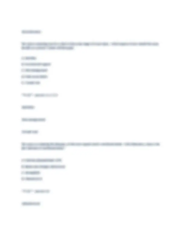NUR 210 (MED SURG 2 – EXAM 4) NCLEX STYLE PRACTICE COMPLETE EXAM LATEST ...