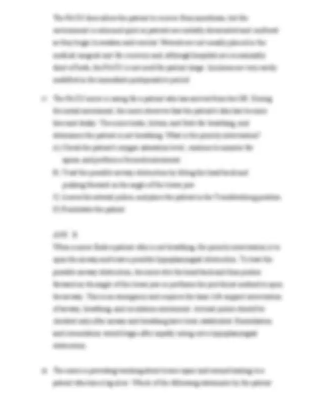 Chapter 19: Postoperative Nursing Management Hinkle: Brunner & Suddarth ...