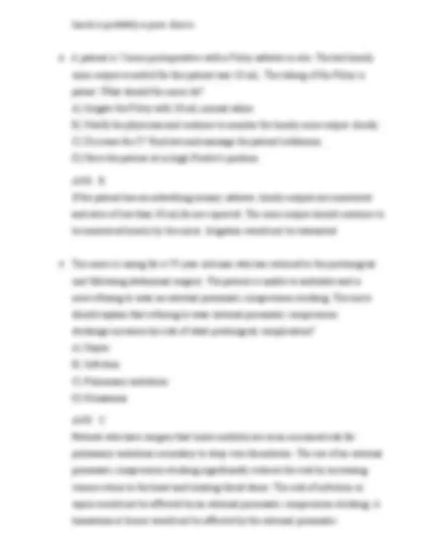 Chapter 19: Postoperative Nursing Management Hinkle: Brunner & Suddarth ...