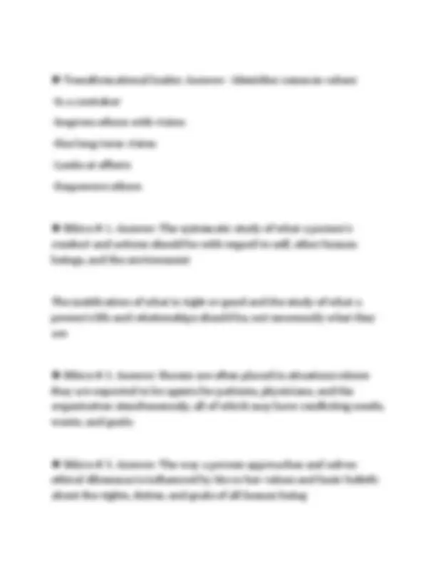 LEADERSHIP ROLES AND MANAGEMENT FUNCTIONS IN NURSING EXAMINATION TEST ...