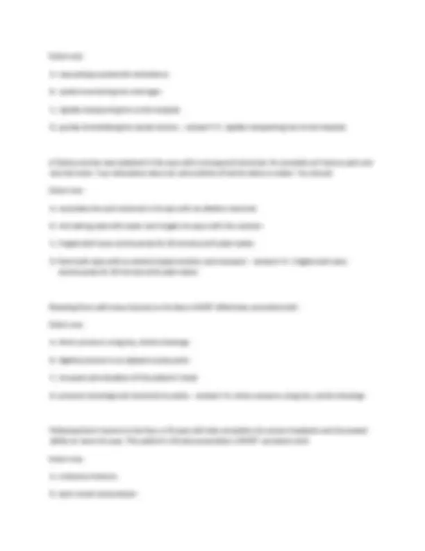 West Coast EMT - Block 4 COMPLETE EXAM LATEST VERSION 2026-2027 ...