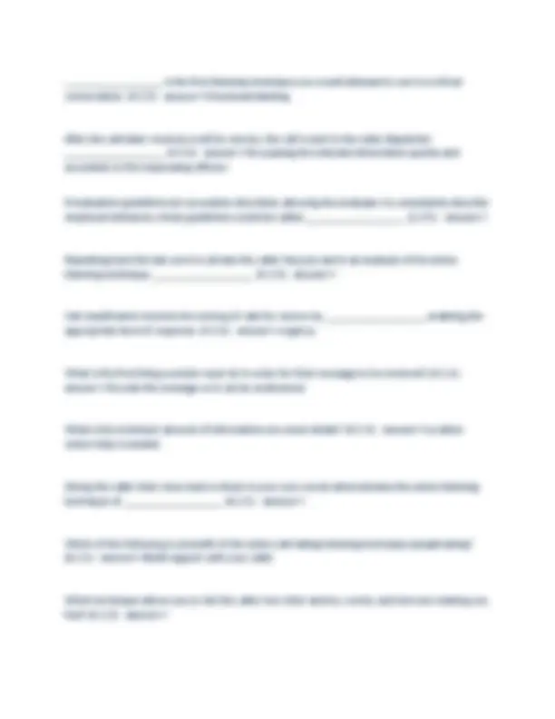 TCOLE DISPATCH MODULE 4 COMPLETE EXAM LATEST VERSION 2026-2027 ...