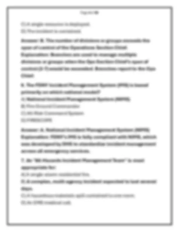 NYC FIREFIGHTER BATTALION CHIEF DEVELOPMENT 2026 EXAMINATION QUESTION ...
