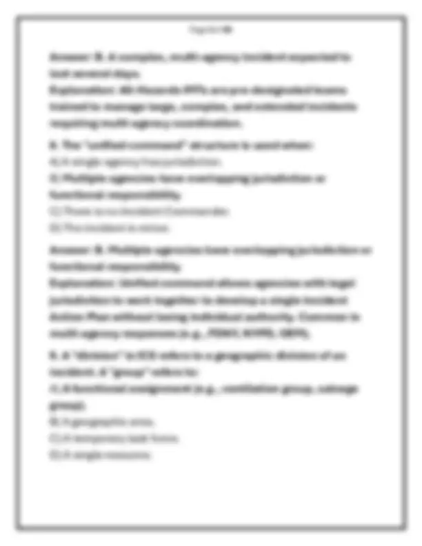 NYC FIREFIGHTER BATTALION CHIEF DEVELOPMENT 2026 EXAMINATION QUESTION ...