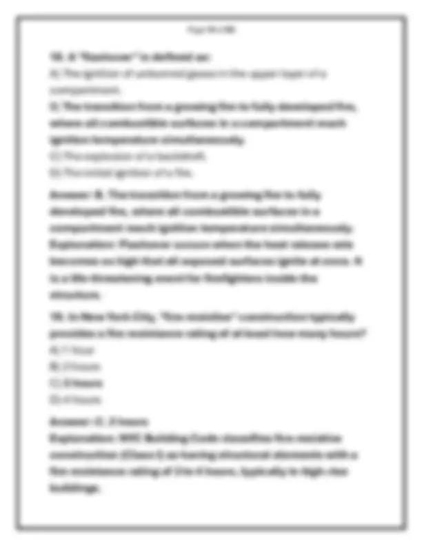 NYC FIREFIGHTER BATTALION CHIEF DEVELOPMENT 2026 EXAMINATION QUESTION ...