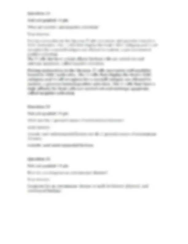 BIOL331 / BIOL 331 Module 3 Exam (3 Version, 2026/2027 ...