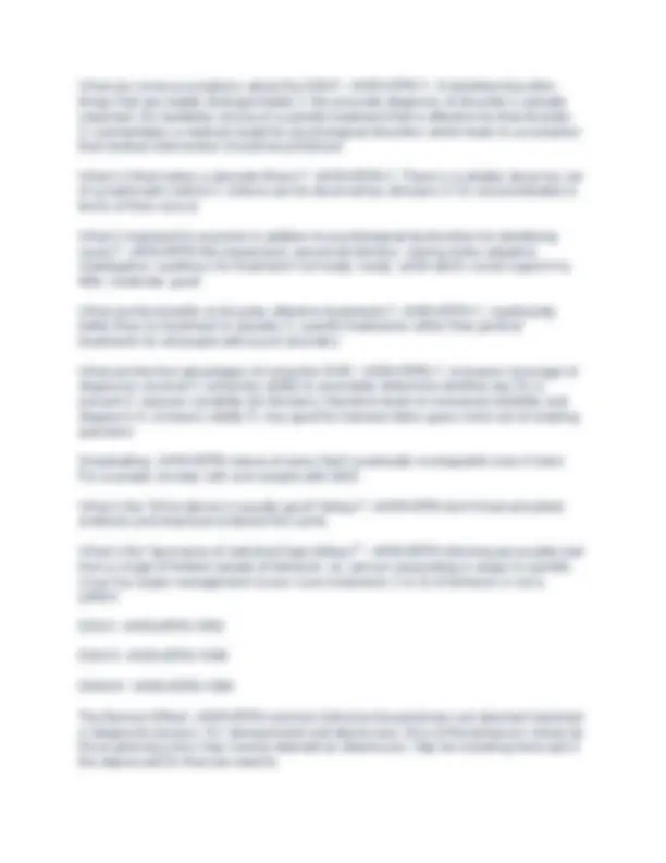 Diagnosis & Psychopathology Midterm Exam 2026–2027: Complete Study ...