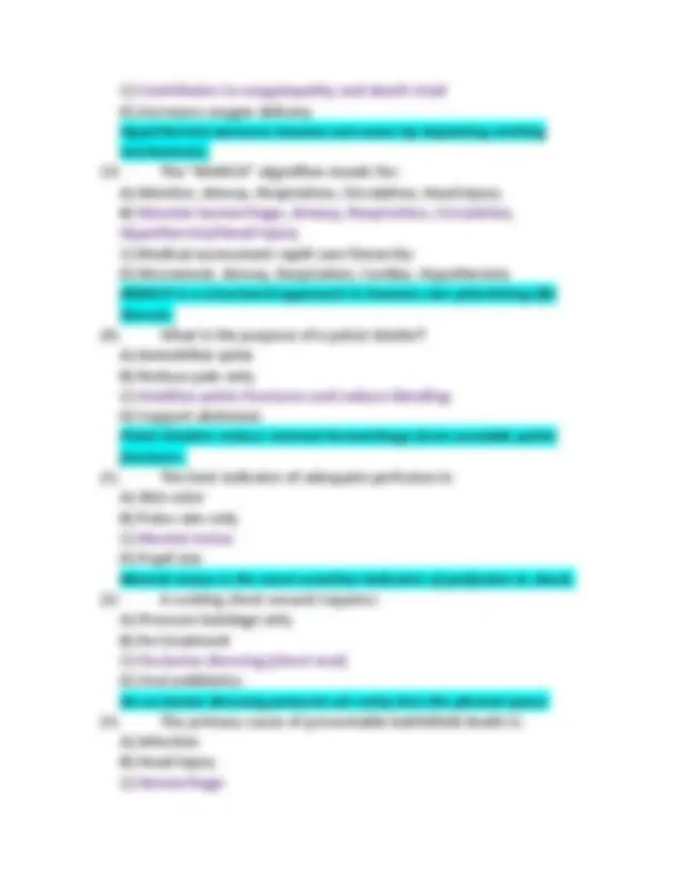 EFMB Written Test – Expert Field Medical Badge Written Exam Practice ...