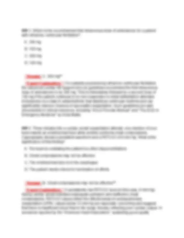 ACLS Post Test (2026/2027) | 50 Q&A with Expert Explanations | PDF ...