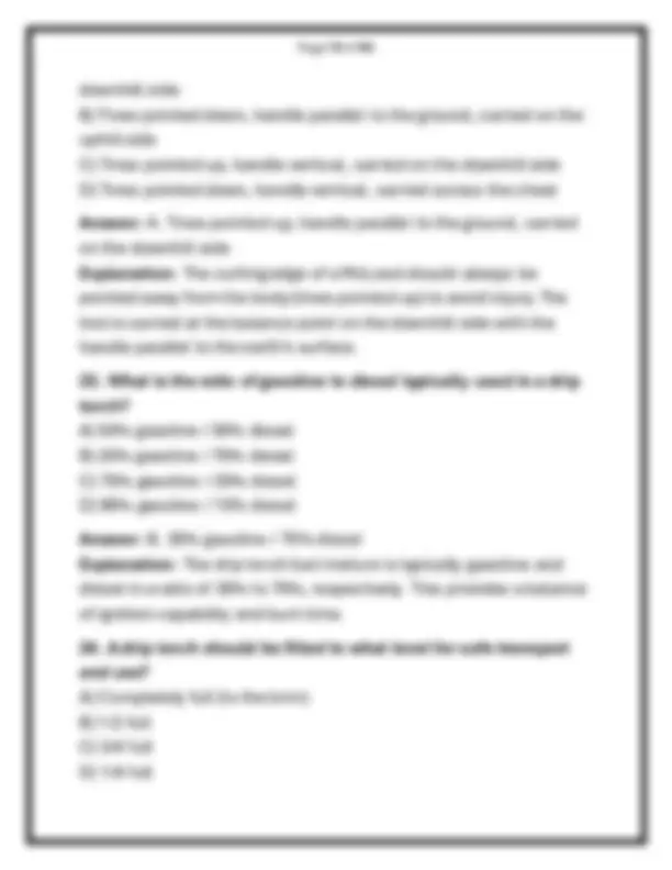 FIREFIGHTER 1C WILDLAND 2026 PRACTICE EXAM Q&A | Exams Safety and Fire ...