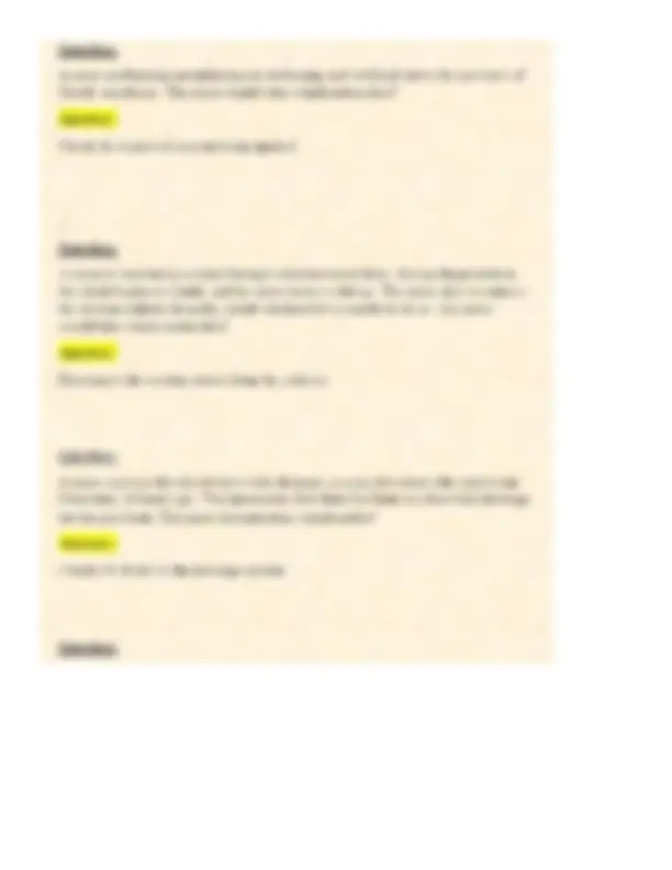 PORTAGE LEARNING: BIOL351 / BIOL 351 Module 9 Exam (2 Versions, 2026/ ...