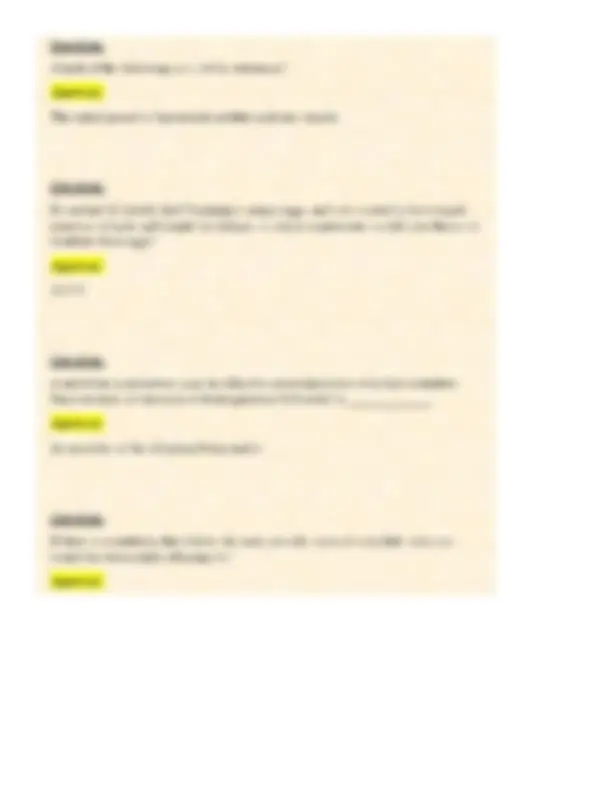 PORTAGE LEARNING: BIOL351 / BIOL 351 Module 6 Exam (2 Versions, 2026/ ...