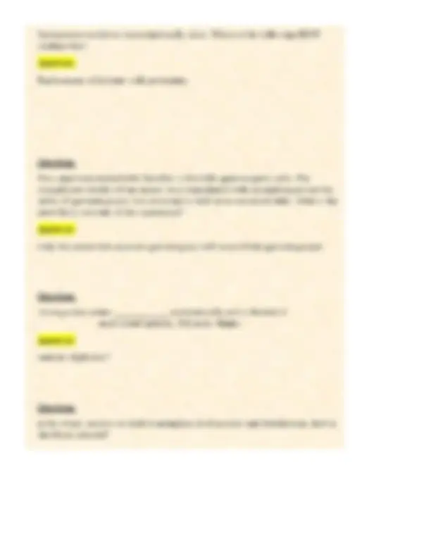 PORTAGE LEARNING: BIOL351 / BIOL 351 Module 2 Exam (2 Versions, 2026/ ...