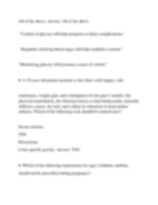 YEAR 2026/2027; NSG 6440 WEEK 9 PRACTICE EXAM FINAL PAPER (2026) FULL ...