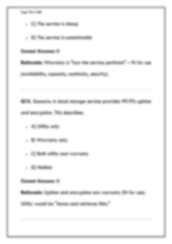 ITIL 4 FOUNDATION EXAMINATION QUESTIONS AND ANSWERS | COMPLETE PRACTICE ...