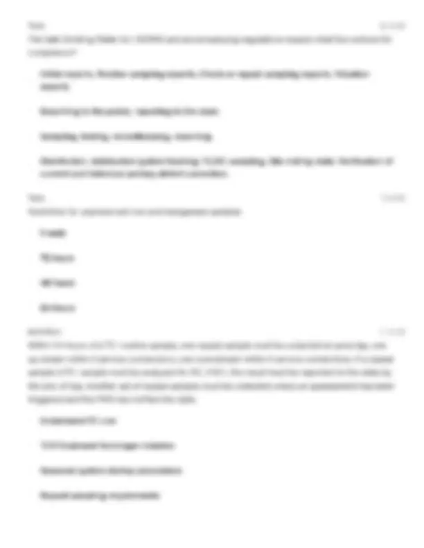 Water Treatment Class E Cheat Sheet Key Concepts, Formulas & Exam ...