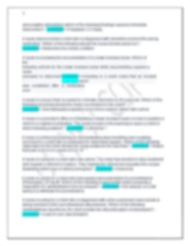 Nursing Concepts exam 2025/2026 With Questions and Correct Answers ...