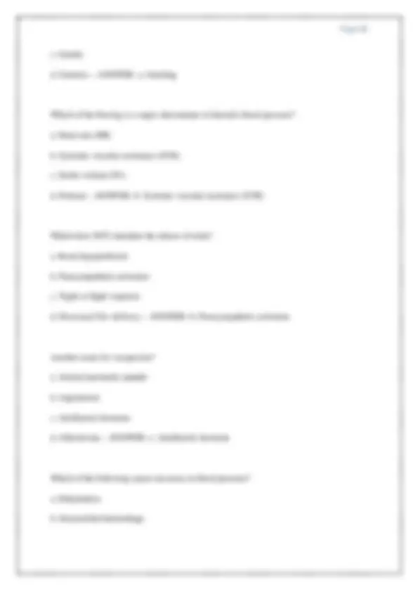 HESI RN ADVANCED PATHOPHYSIOLOGY | Complete Exam Study Guide & Test ...