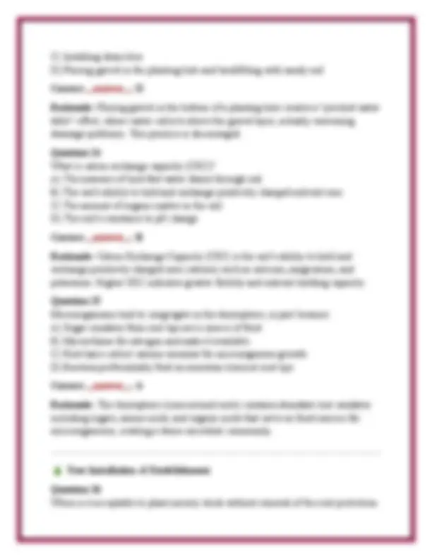 ISA Certified Arborist Exam Prep Document 2026/2027| Tree Biology ...