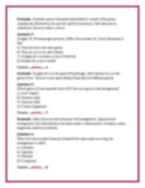 ISA Certified Arborist Exam Prep Document 2026/2027| Tree Biology ...