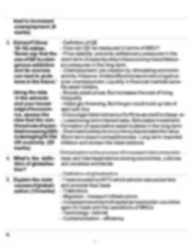 AQA A-Level Economics Paper 2 (7136) Essay Notes 2026 – Macroeconomics ...