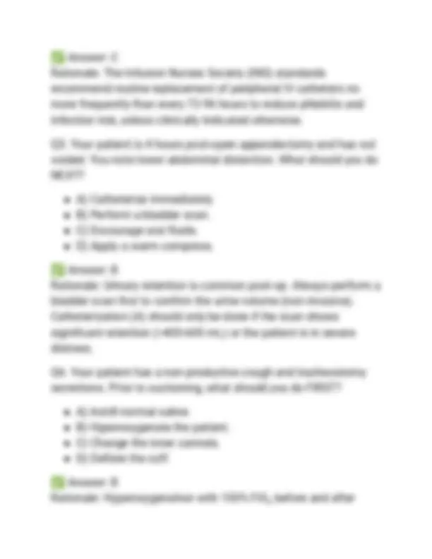 Relias Med-Surg Clinical Assessment & Telemetry Exam Prophecy RN A ...