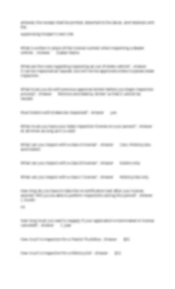 Virginia State inspection Test Questions and All Correct Answers 2026 ...
