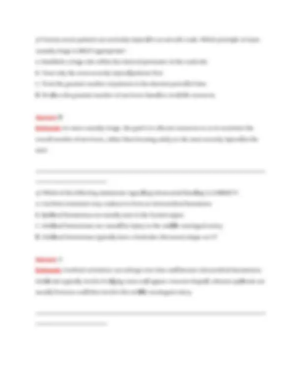 ATLS 10th Edition Post Test 1 (PDF) (2026/2027) Trauma Qs & Ans ...