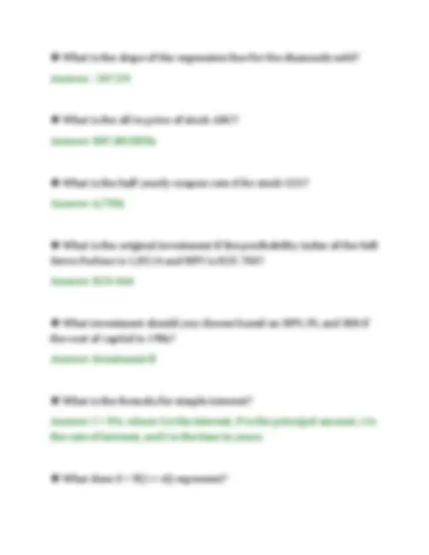 INTRODUCTORY FINANCIAL MATHEMATICS ACTUAL EXAM PAPER 2026 QUESTIONS ...