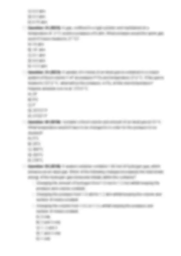 IMAT Chemistry PYQ'S Topicwise | Study notes Chemistry | Docsity