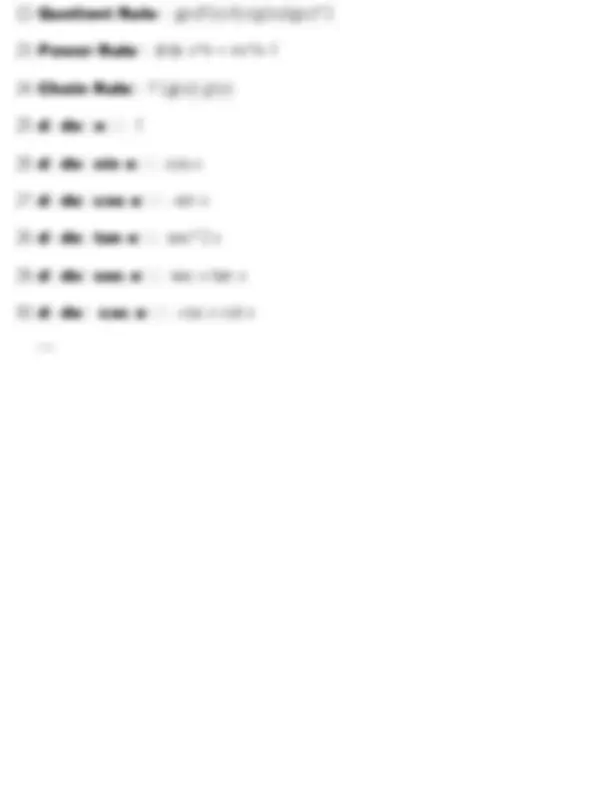 2 026 Calculus 1 Final Exam Study Guide – Latest Update with Correct ...