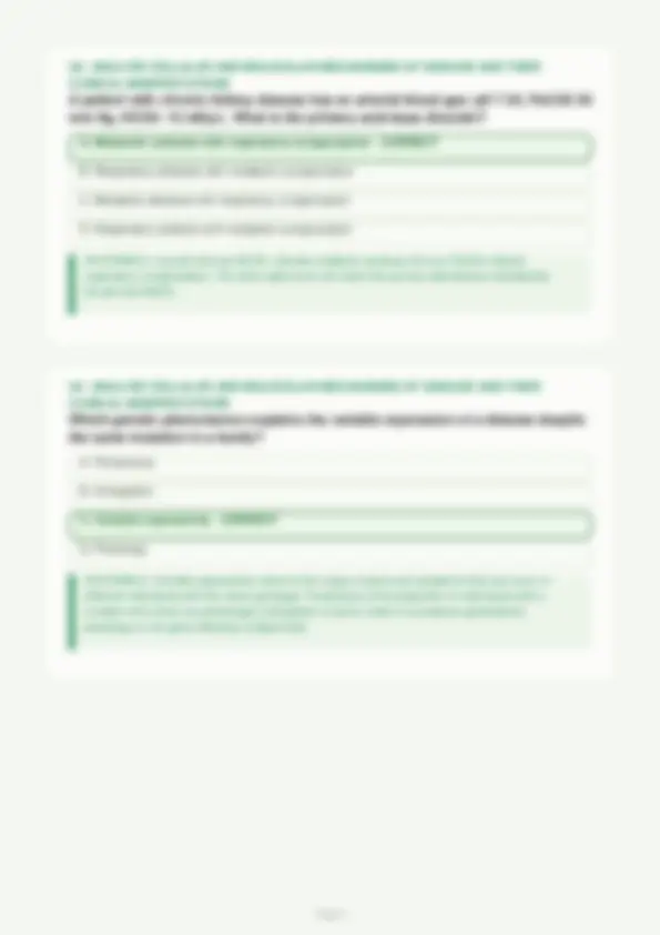 NR507 Final Exam Week 8 Advanced Pathophysiology Practice Questions ...