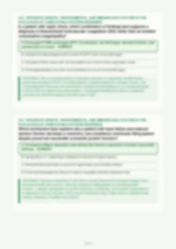 NR507 Final Exam Week 8 Advanced Pathophysiology Practice Questions ...