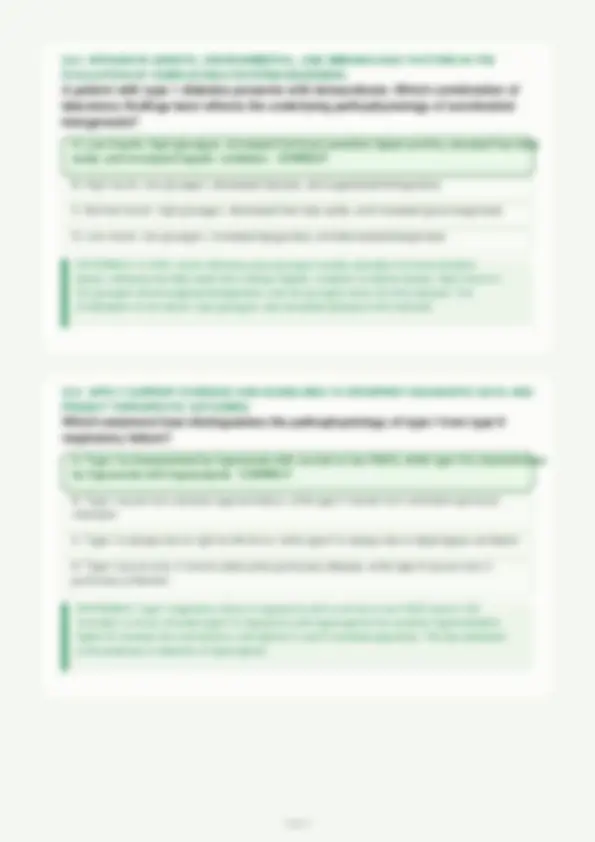 NR507 Final Exam Week 8 Advanced Pathophysiology Practice Questions ...