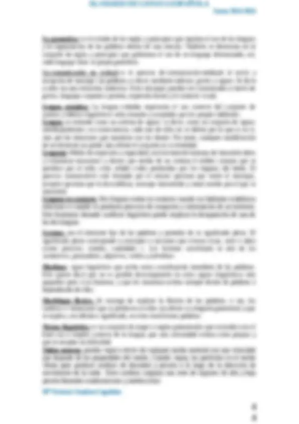 Glosario de Lengua Española: Aprendizaje de Fonética, Morfología y ...