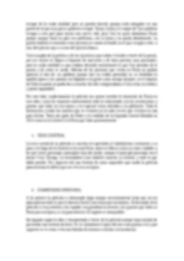 ANÁLISIS PELICULA - Apuntes de Trabajo Social | Docsity