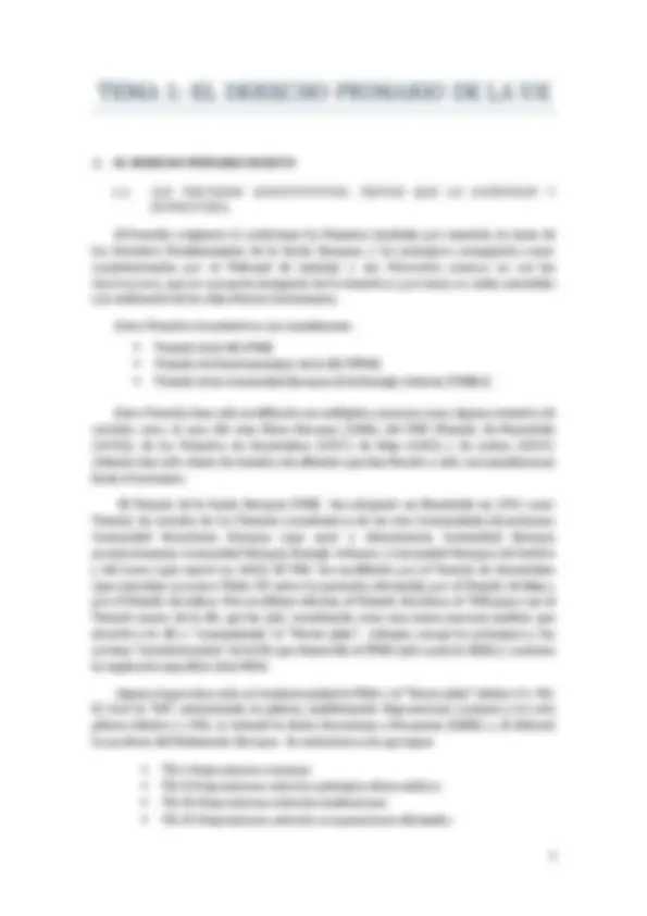 Derecho de la union europea - Apuntes de Ciencia de la administración ...