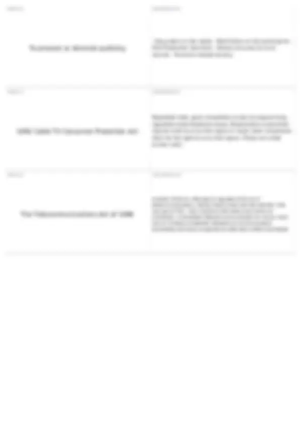 First Amendment and Media Law: A Case Study of Copyright, Broadcasting ...