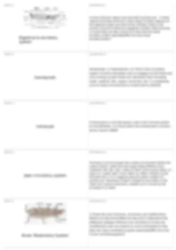 Mid Term Exam Review | BSPM 102 - Insects, Science, and Society (GT-SC2 ...