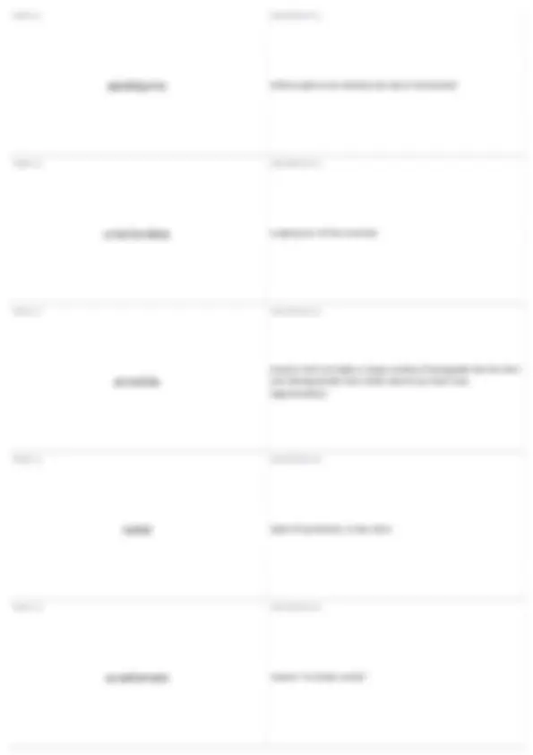 Biology Terminology: Echinoderms, Invertebrates, and Anatomy | Quizzes ...