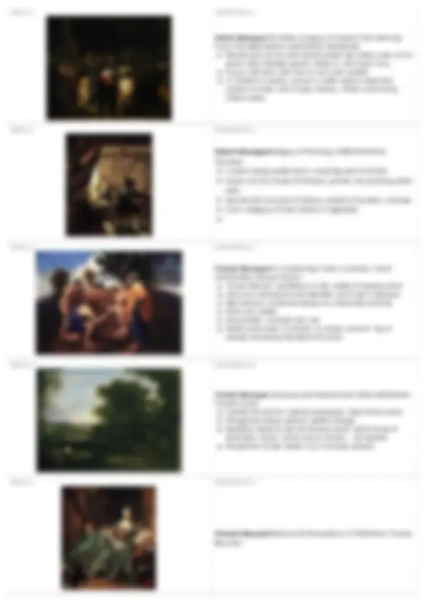 Italian and French Baroque Art: A Study of Select Definitions and ...