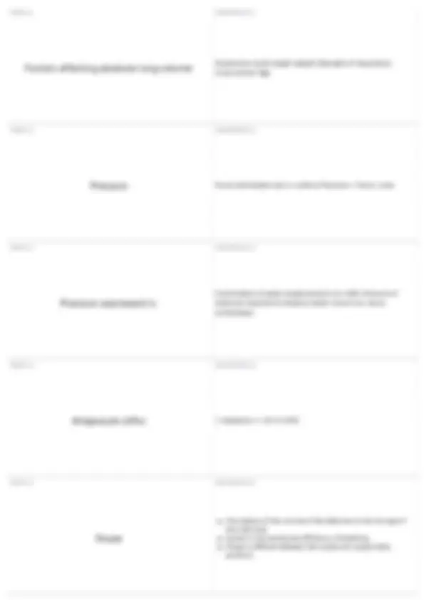 Breathing Mechanics | COMM - Communications 1 - Introduction | Quizzes Communication | Docsity