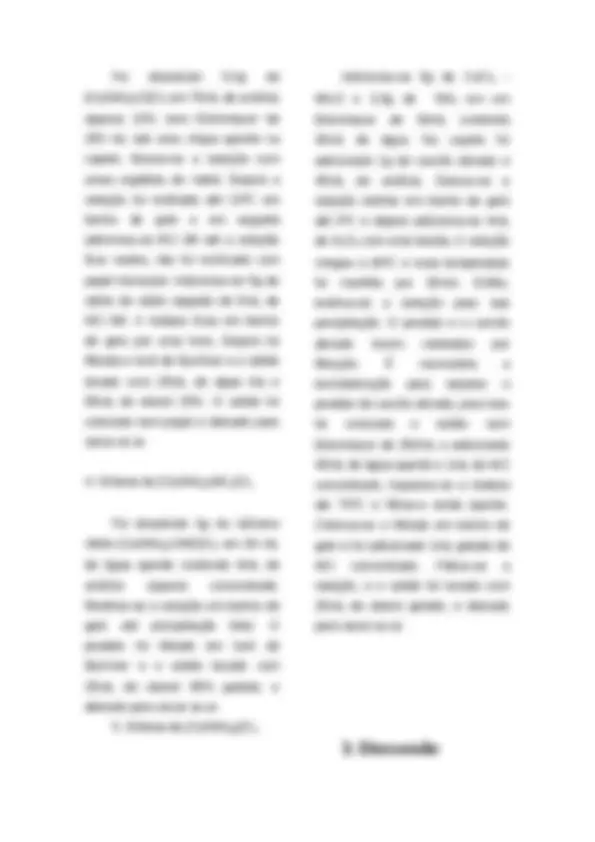 relatorio oficial - PREPARAÇÃO DE COMPOSTOS DE COBRE (II) CABOXILATOS ...