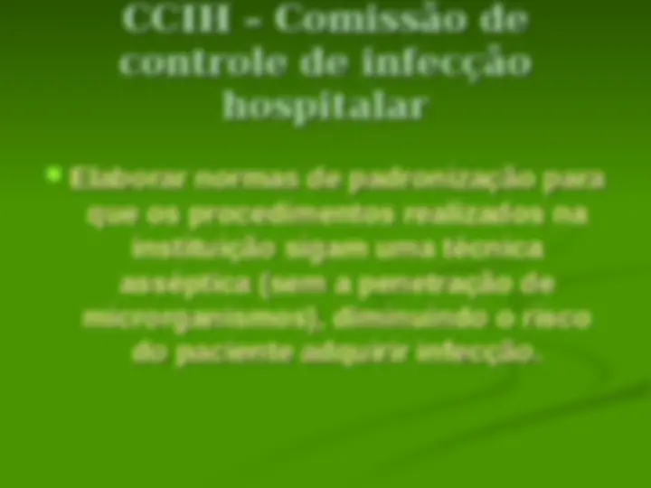 AULA - O Processo Infeccioso - ClII - Clínica médica II | Docsity