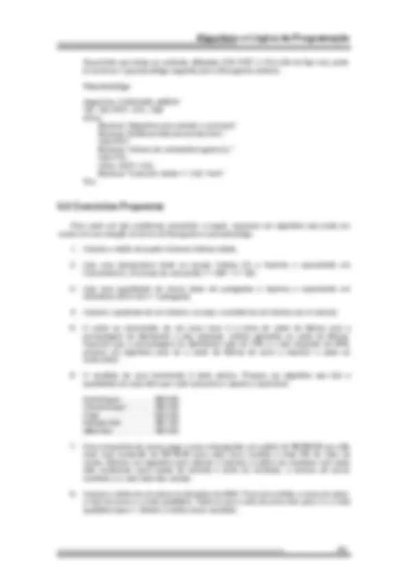 Algoritmo E Lógica De Programação Algoritmos Parte 1 Apostila De Algoritmos Docsity