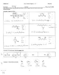Lewis Structure of Isomers of Molecule - Organic Chemistry | CHEM 2535 ...