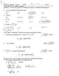 Exam 6B with Answer - Development Through Life | MATH 003 - Docsity